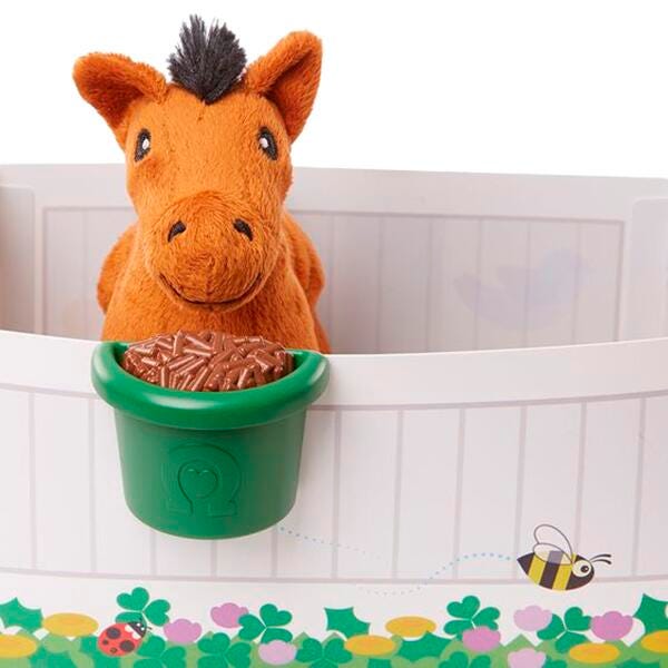 Melissa Doug Feed and Groom Horse Care Play Set 23 Pieces